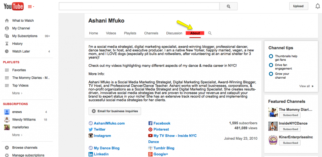 How To Add Social Media Icons To Your YouTube Channel